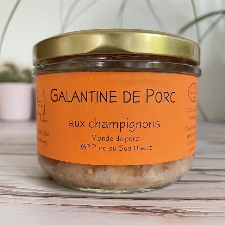GALANTINE DE PORC AUX CHAMPIGNONS-BOULAUR - La boutique de l'abbaye d ...
