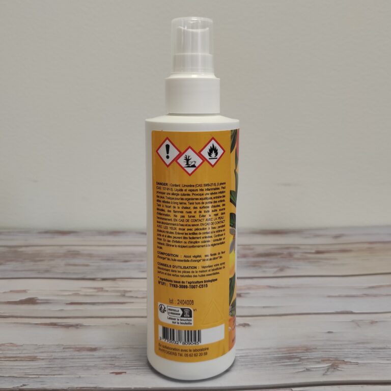 ND SPRAY ORANGE/CITRON - La boutique de l'abbaye d'Oelenberg